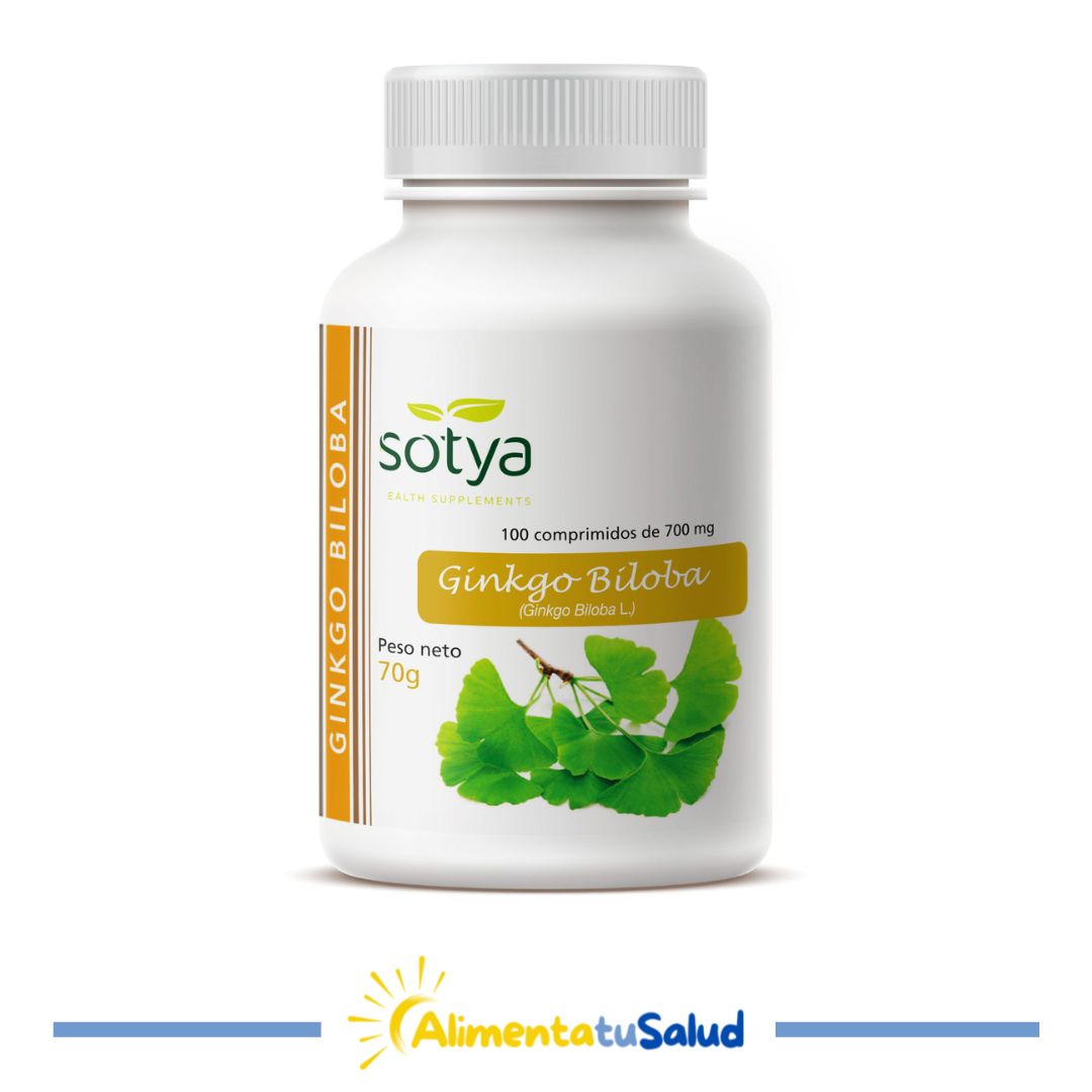 Ginkgo Biloba - Sotya - 100 comprimidos | Memoria – Alimenta la Salut
